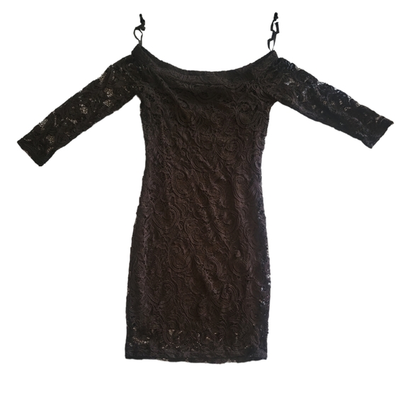 Ambiance | Dresses | Black Lacy Dress | Poshmark